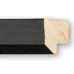 Glenwood Mouldings Ltd. FLAT BEVEL BLACK